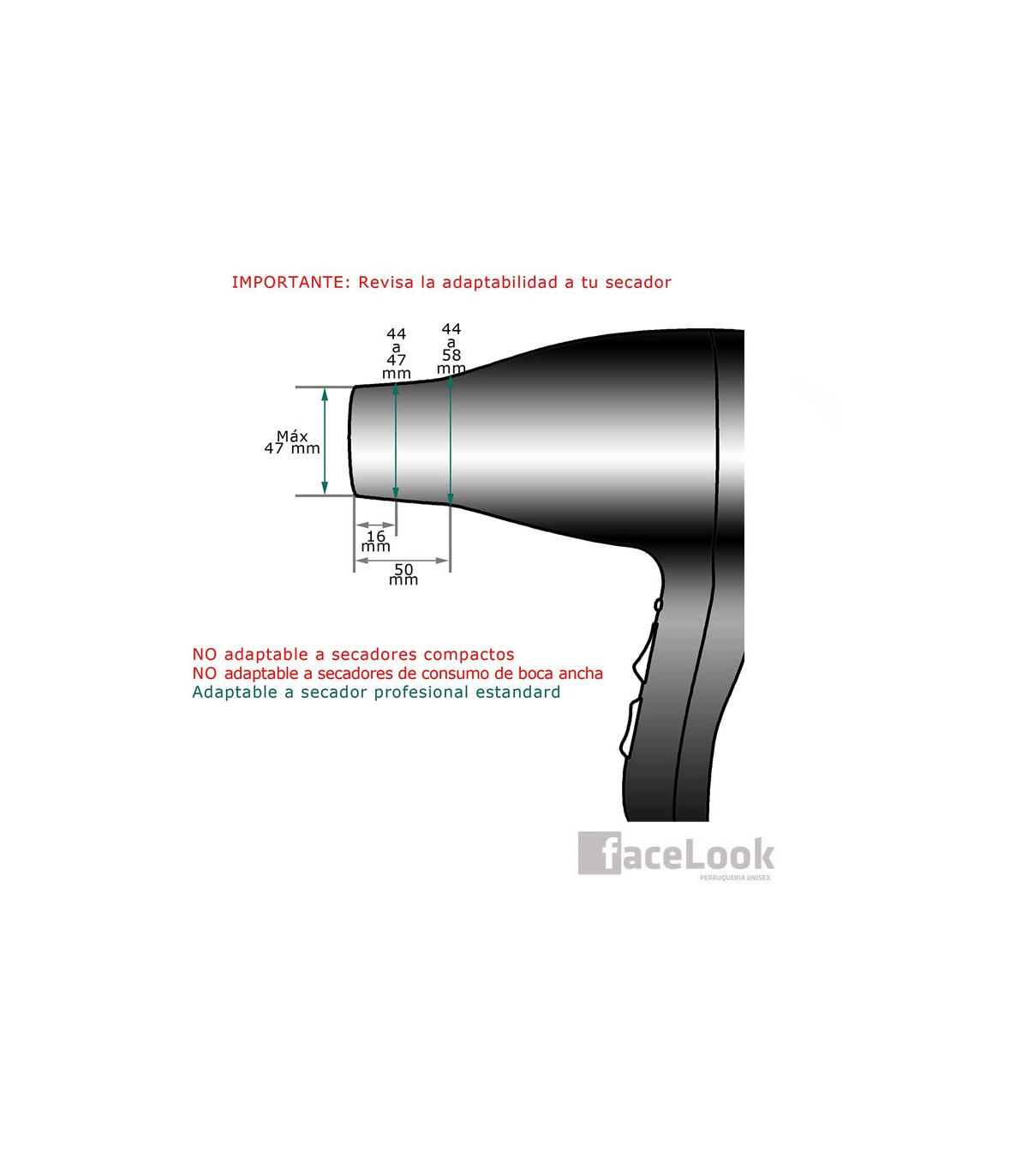 LIM HAIR DIFUSOR UNIVERSAL COLOR FUCSIA