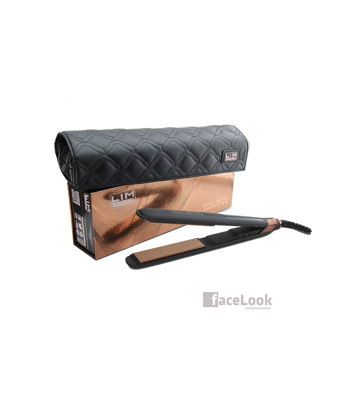 LIM HAIR PLANCHA DE PELO PC 6.4 ROSE GOLD TI